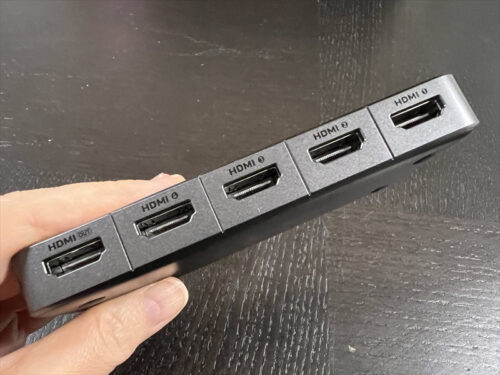HDMI端子が足りなかったのでAnker HDMI Switchセレクターを買った | 1.5流